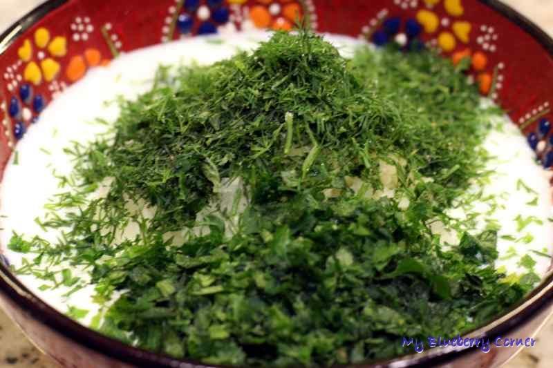 Sos farmerski (ranch dressing) - My Blueberry Corner