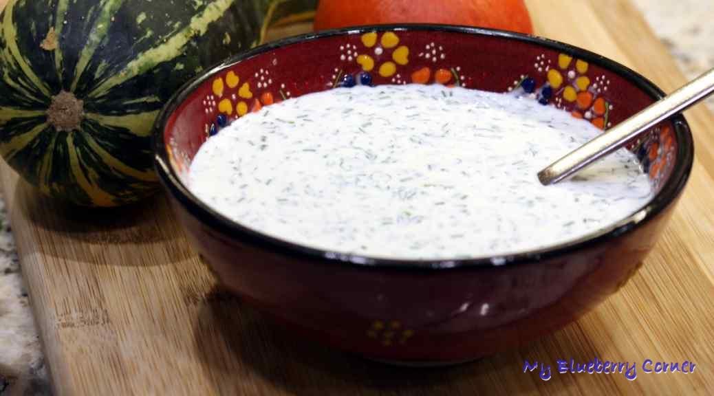 Sos farmerski (ranch dressing) - My Blueberry Corner